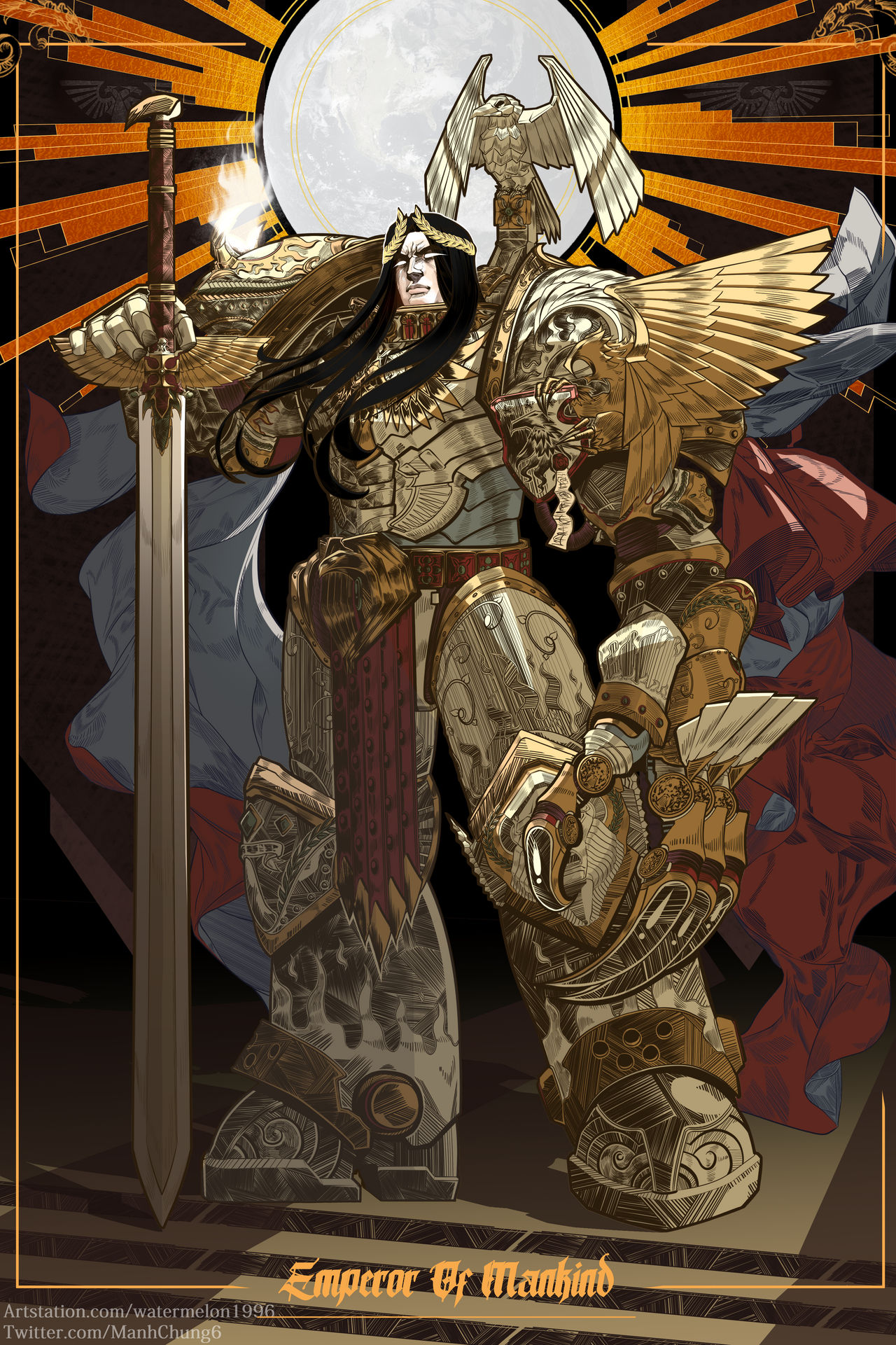 Emperor Of Mankind by starcraft1996 on DeviantArt Emperor Of Mankind by starcraft1996 on DeviantArt
