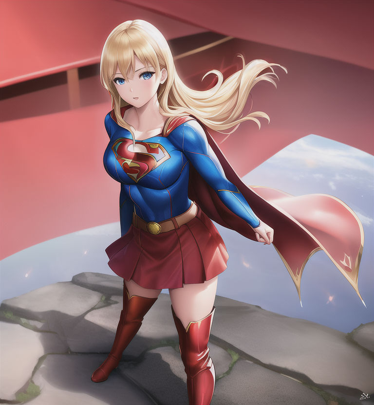 Supergirl Standing By Nightwing780 On Deviantart