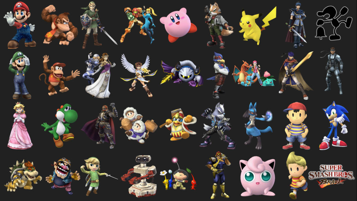 Super Smash Bros Brawl Characters By Jsmit186 On DeviantArt super-smash-bros-brawl-characters-by-jsmit186-on-deviantart
