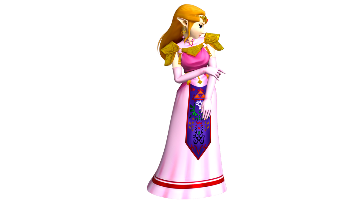 Ssbm Hd Zelda Render By Jsmit186 On Deviantart