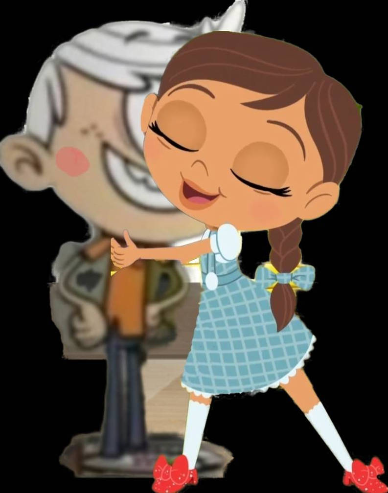 Dorothy Gale Hugging Lincoln Loud By Trainzville On Deviantart