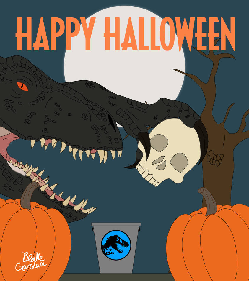 Jurassic Halloween Indoraptor By Blake Rex On Deviantart