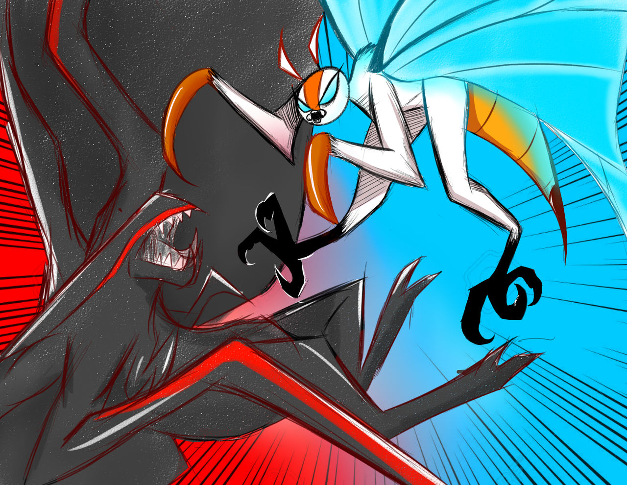 Muto Vs Mothra By Theweebkaiju On Deviantart