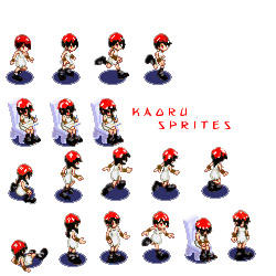 Kaoru sprite by Pocky-Chyea on DeviantArt