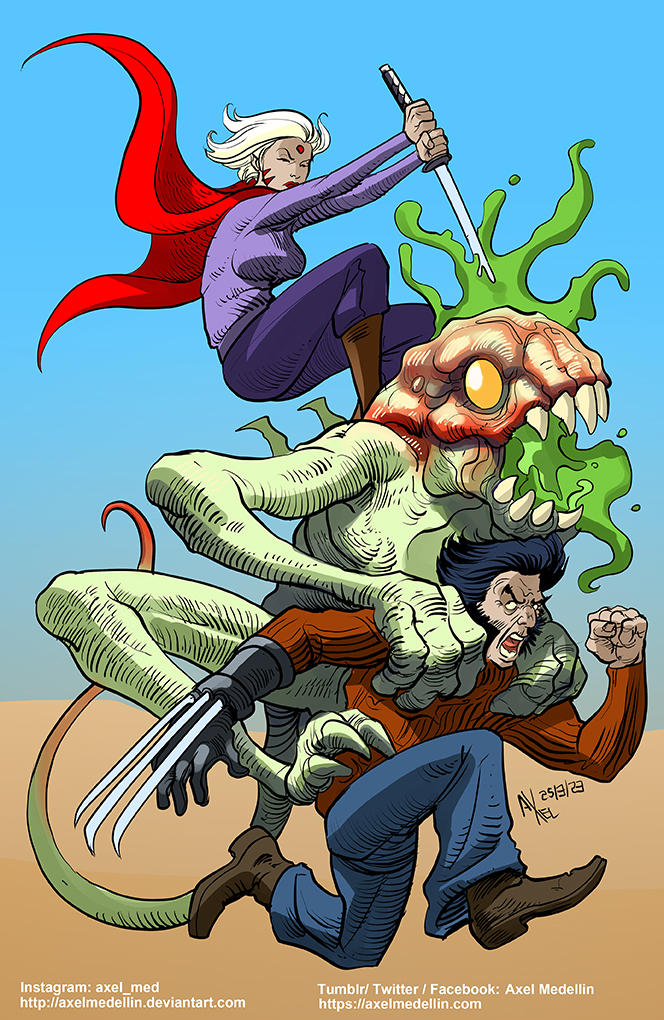Tliid 649 Wild Cats X Men Moebius Style By Axelmedellin On Deviantart