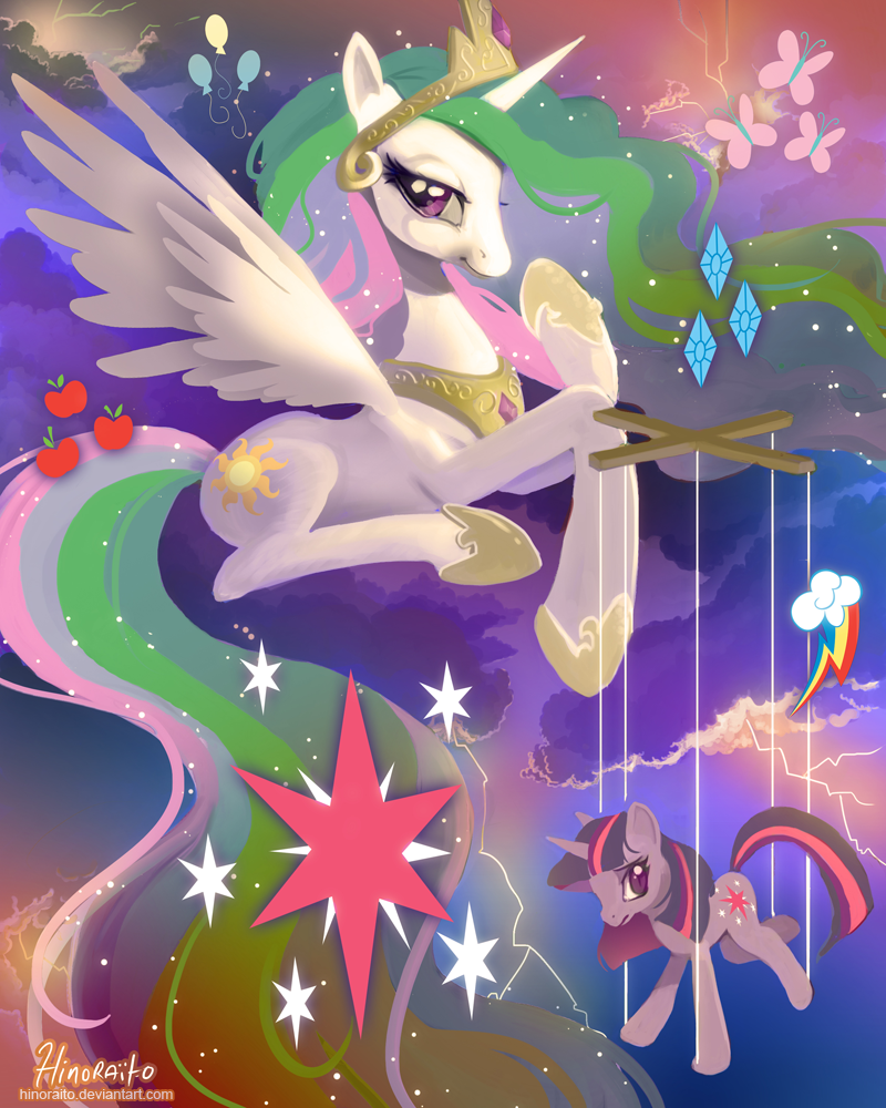 MLP FIM: Twilight is Celestia's puppet by hinoraito on DeviantArt MLP FIM: Twilight is Celestia's puppet by hinoraito on DeviantArt