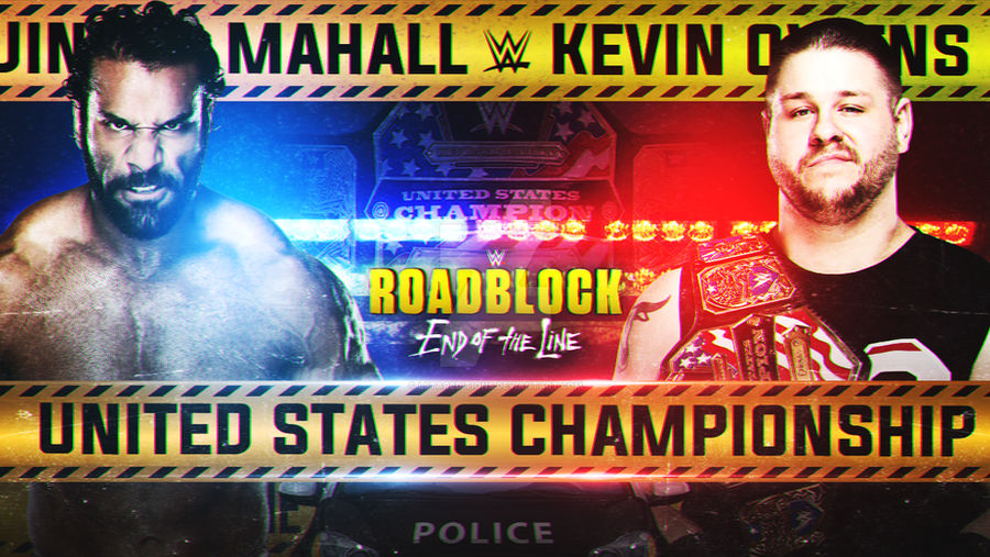 Wwe Roadblock Custom Match Card 1 By Lstareditions On Deviantart