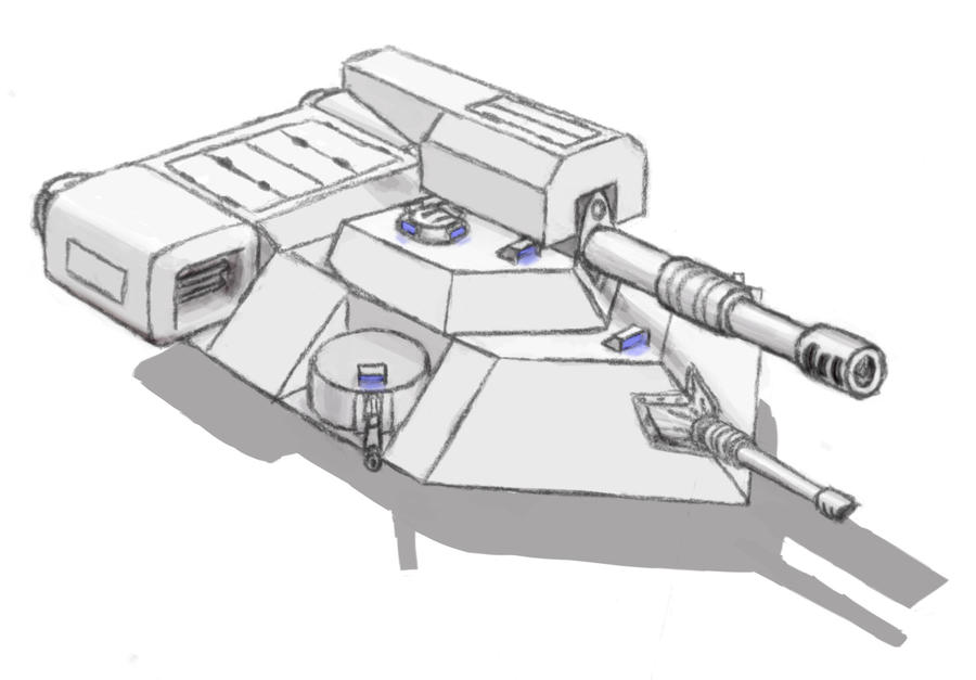 Dark-Age Grav-Tank by cthelmax on DeviantArt