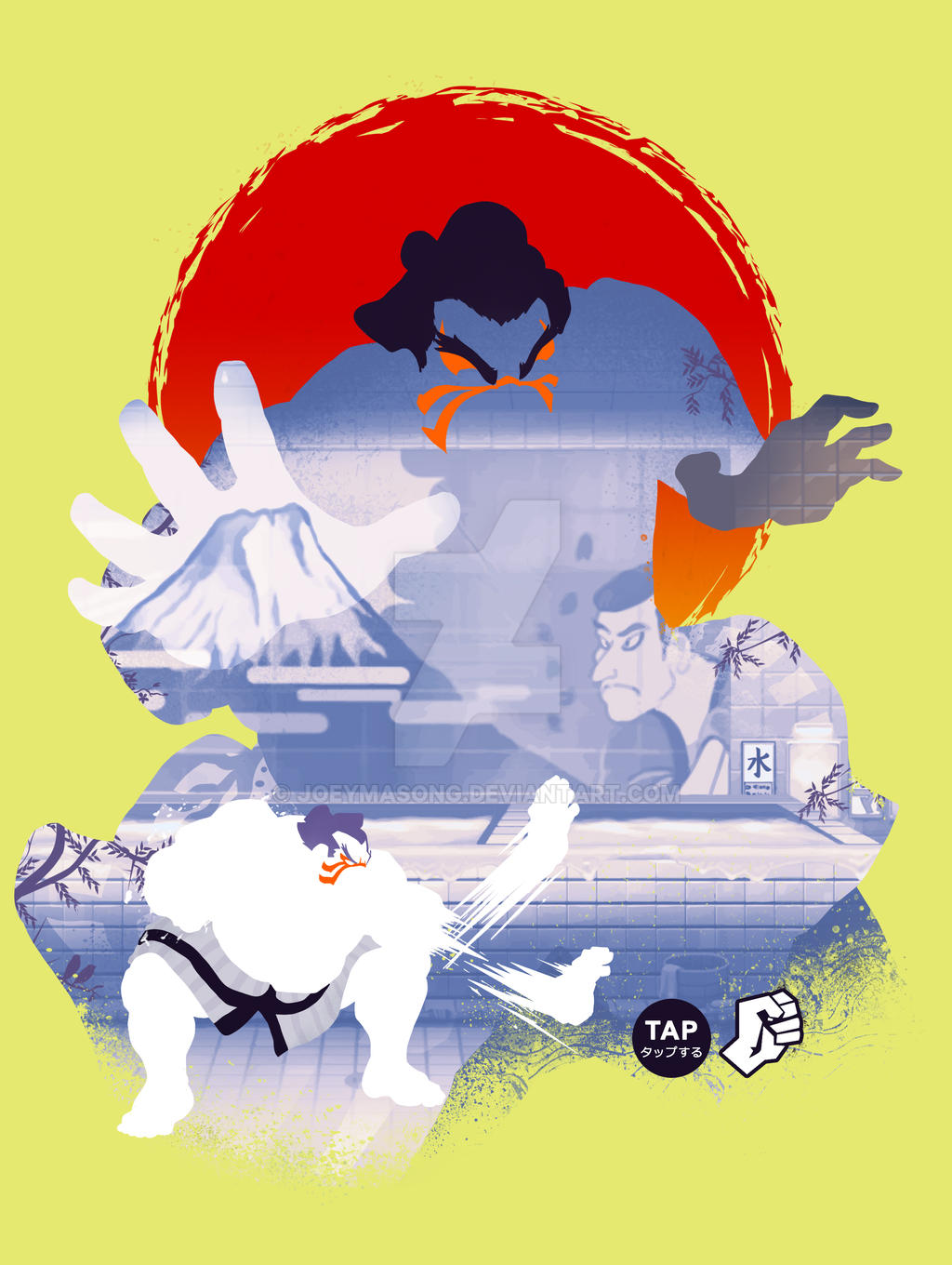 E Honda X Hundred Hand Slap By Joeymasong On Deviantart