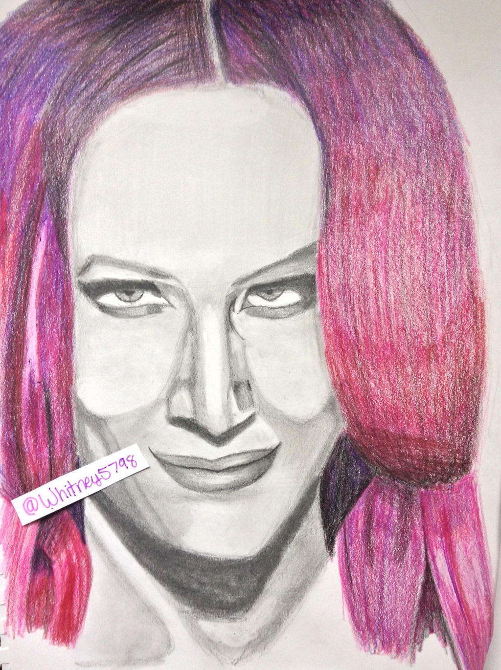 Sasha Banks Drawing 2 By Whitneyharris On Deviantart
