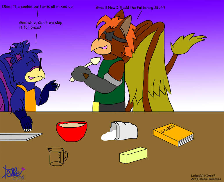 Cooking with Dobie by Dobie-Takahama on DeviantArt