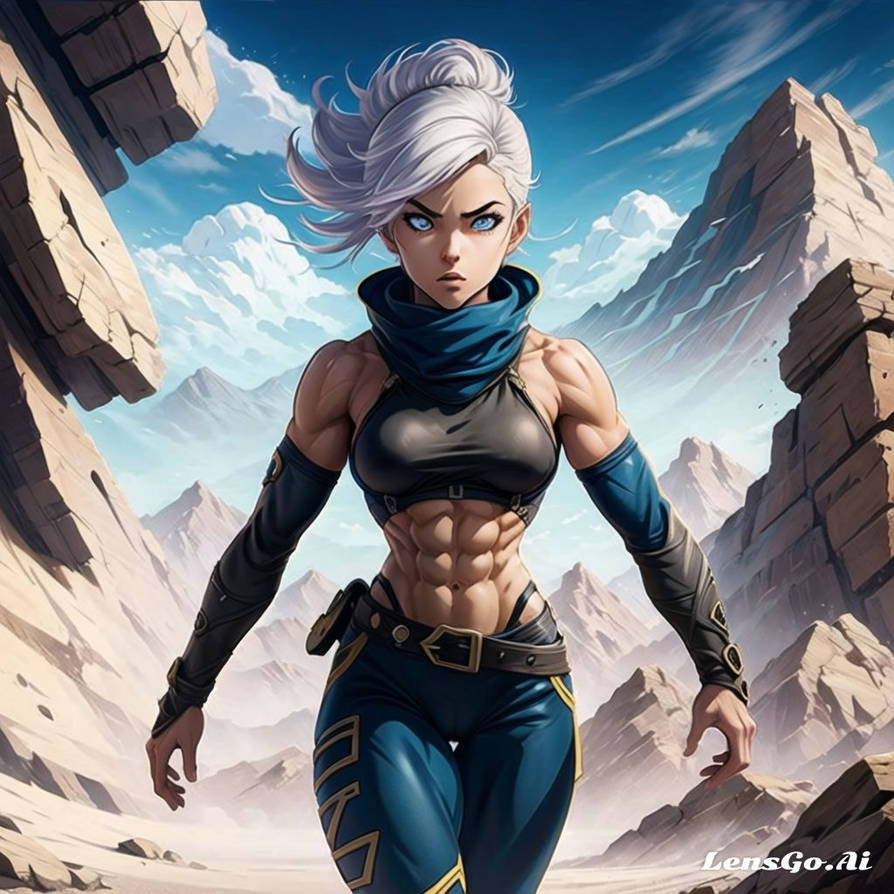 Ai Muscle Test Female Muscle 5 By Alby69 On Deviantart