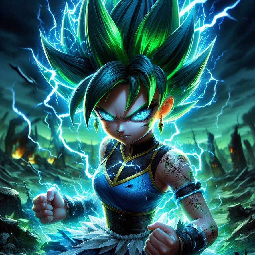 Ai Kefla X Broly 9 By Alby69 On Deviantart