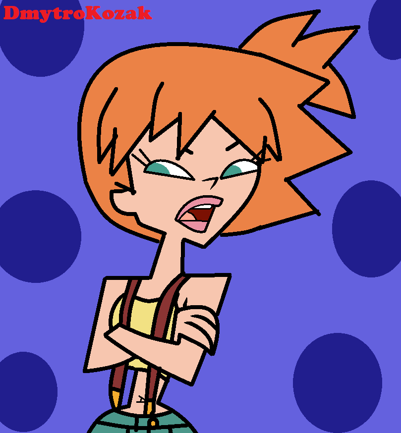Misty Waterflower in Total Drama Style by DmytroKozak on DeviantArt Misty Waterflower in Total Drama Style by DmytroKozak on DeviantArt
