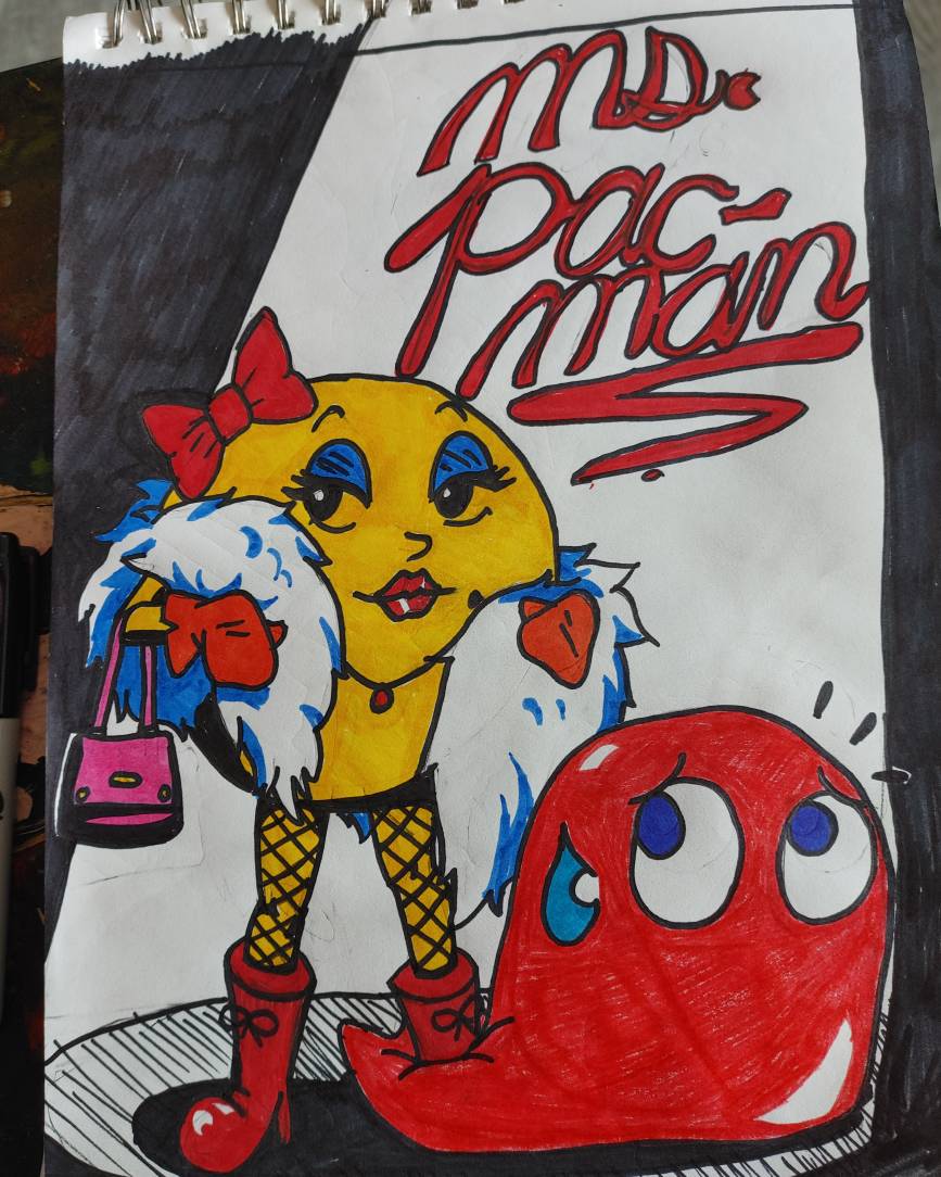 Sexy Ms Pacman By Anxioushobbit On Deviantart