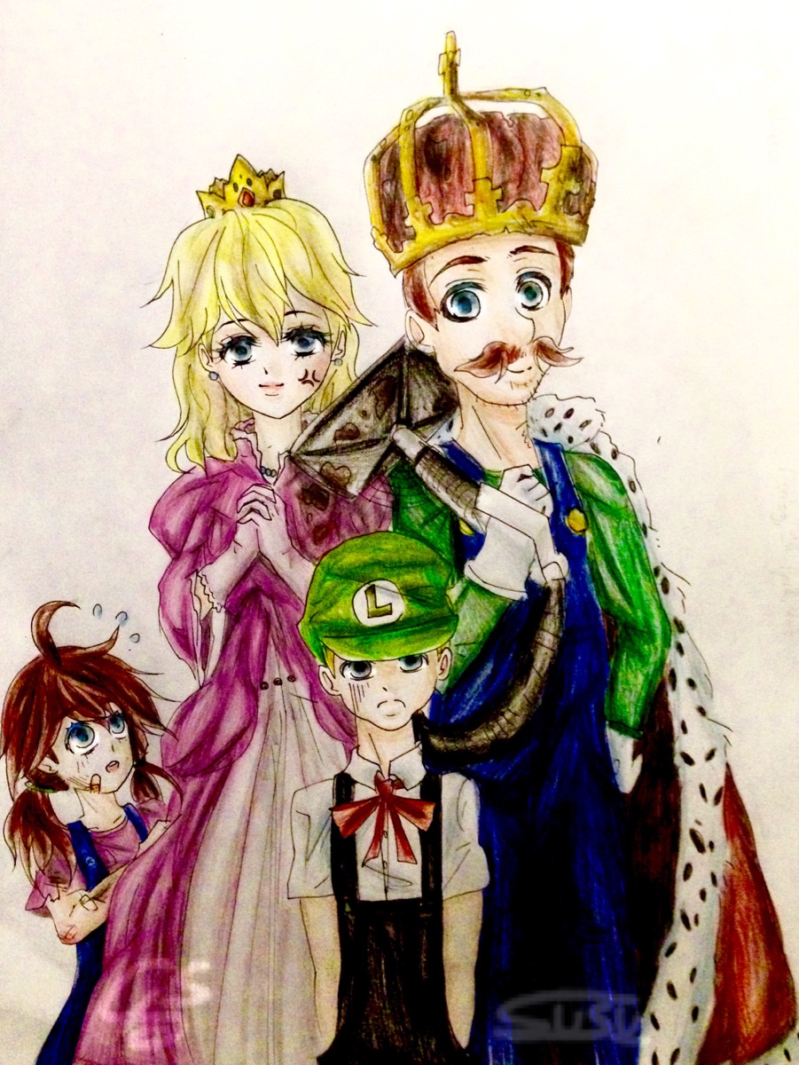 03 Luigixpeach On Luigi X Peach Deviantart