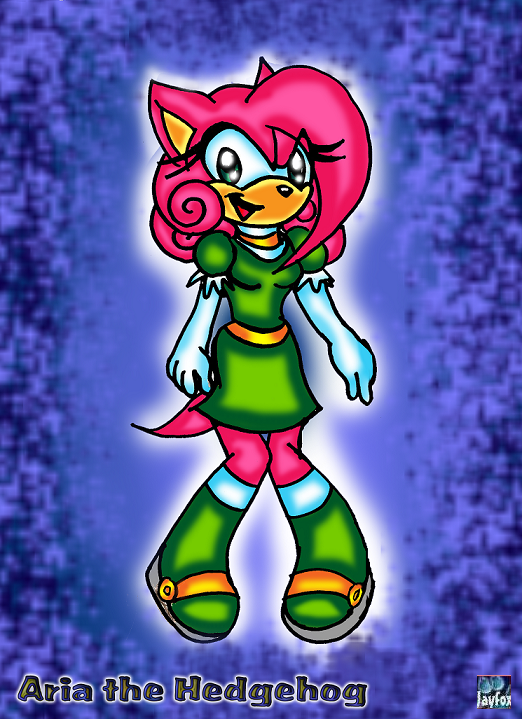 Aria the Hedgehog by jayfoxfire on DeviantArt