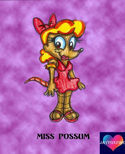 Miss Possum By Jayfoxfire On Deviantart