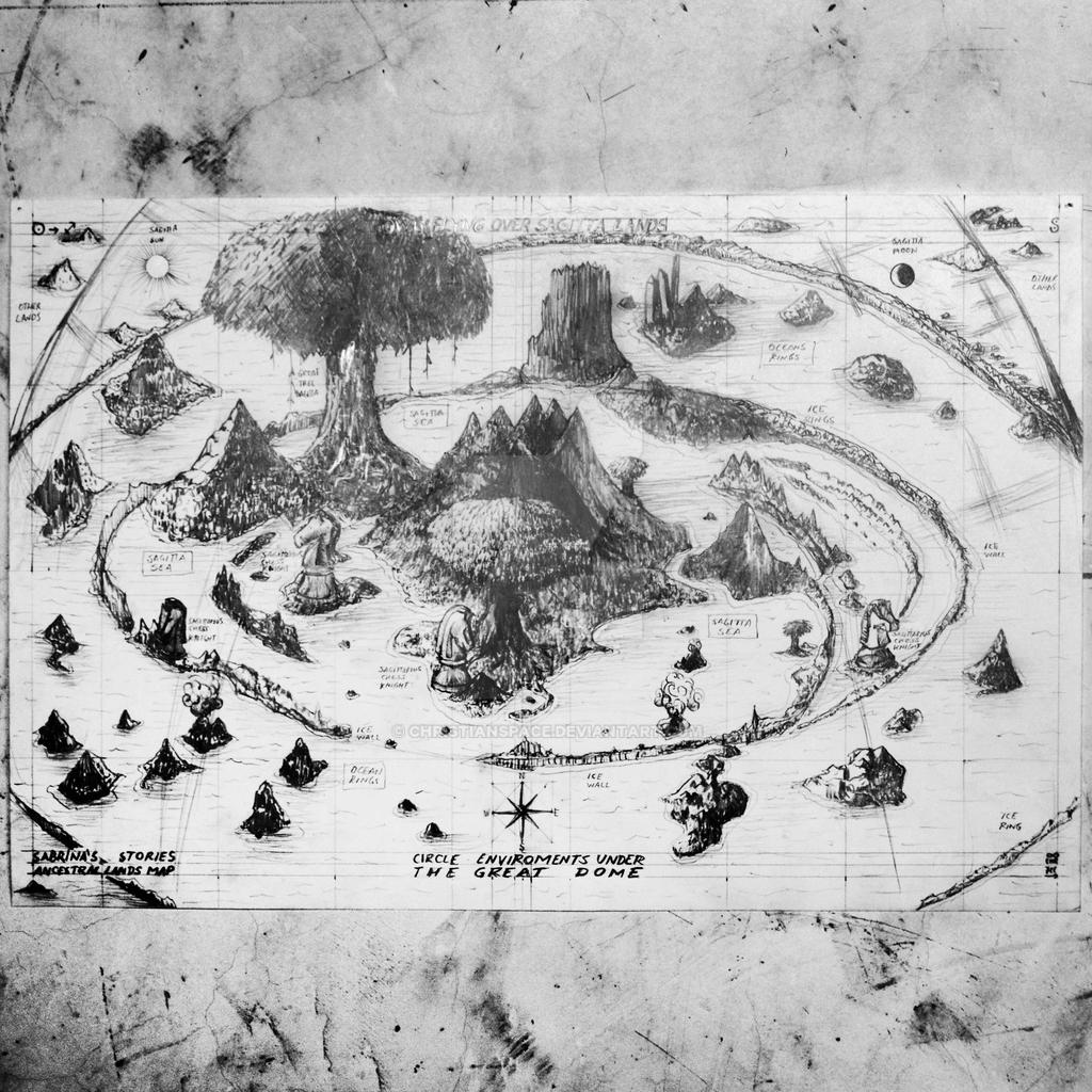 Sagitarius Lands Ancestral Map by ChristianSPACE on DeviantArt Sagitarius Lands Ancestral Map by ChristianSPACE on DeviantArt