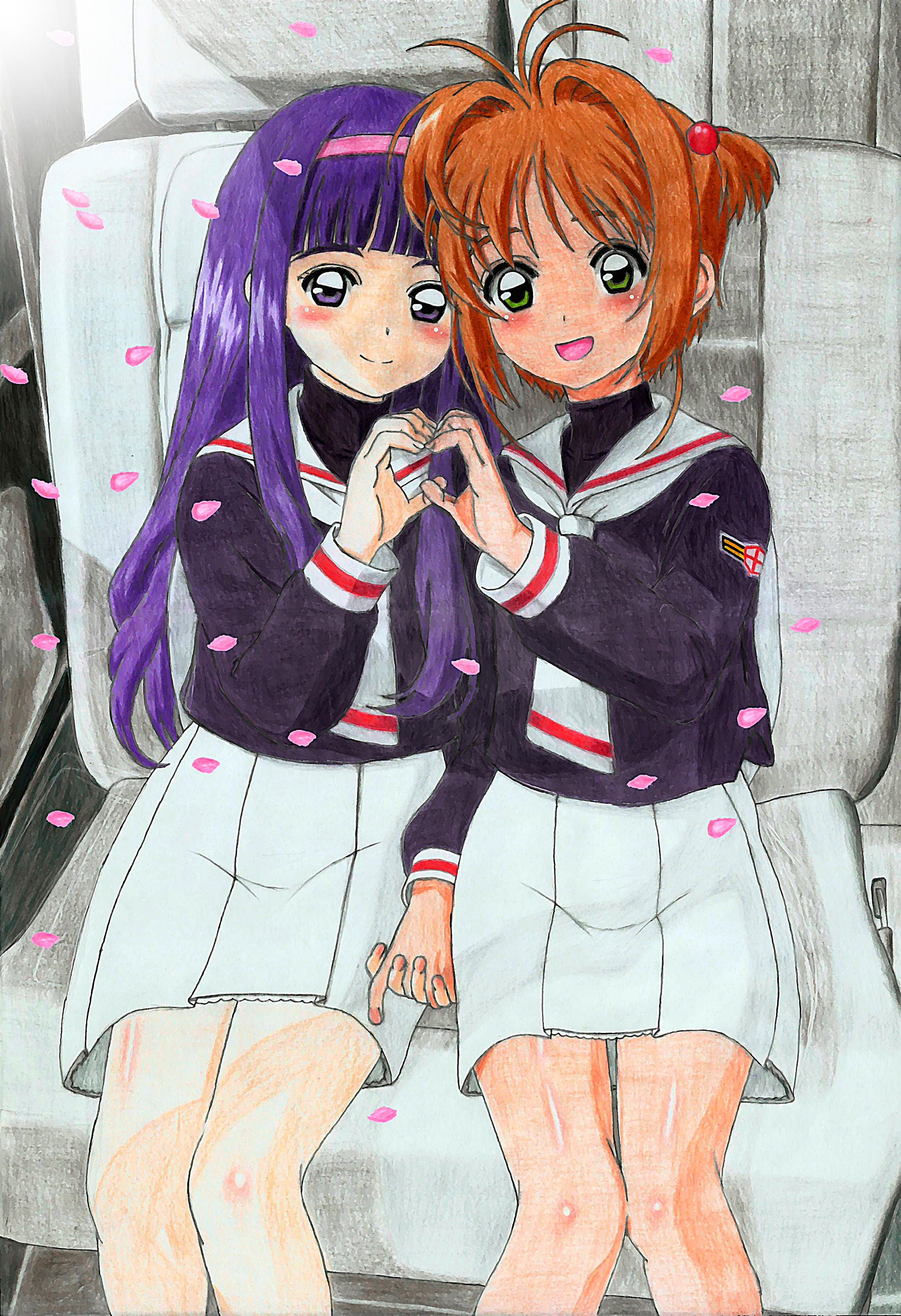 Tomoyo And Sakura By Xtremist22 On Deviantart