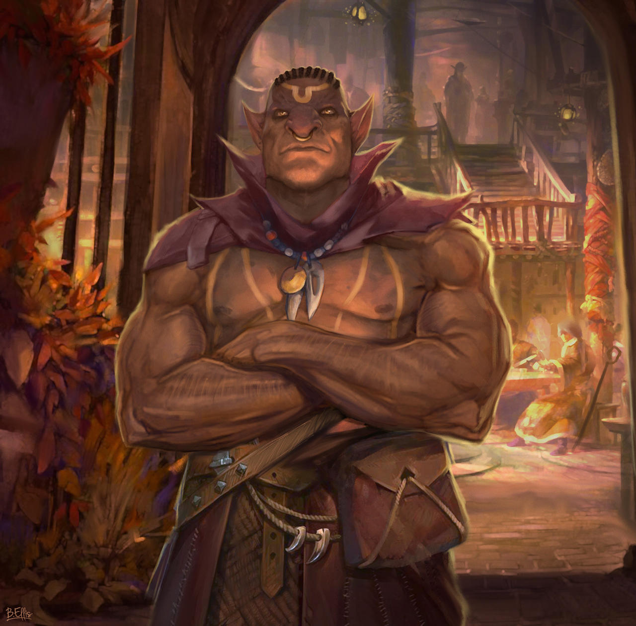 Tavern Bouncer By Brandon Ellis On Deviantart