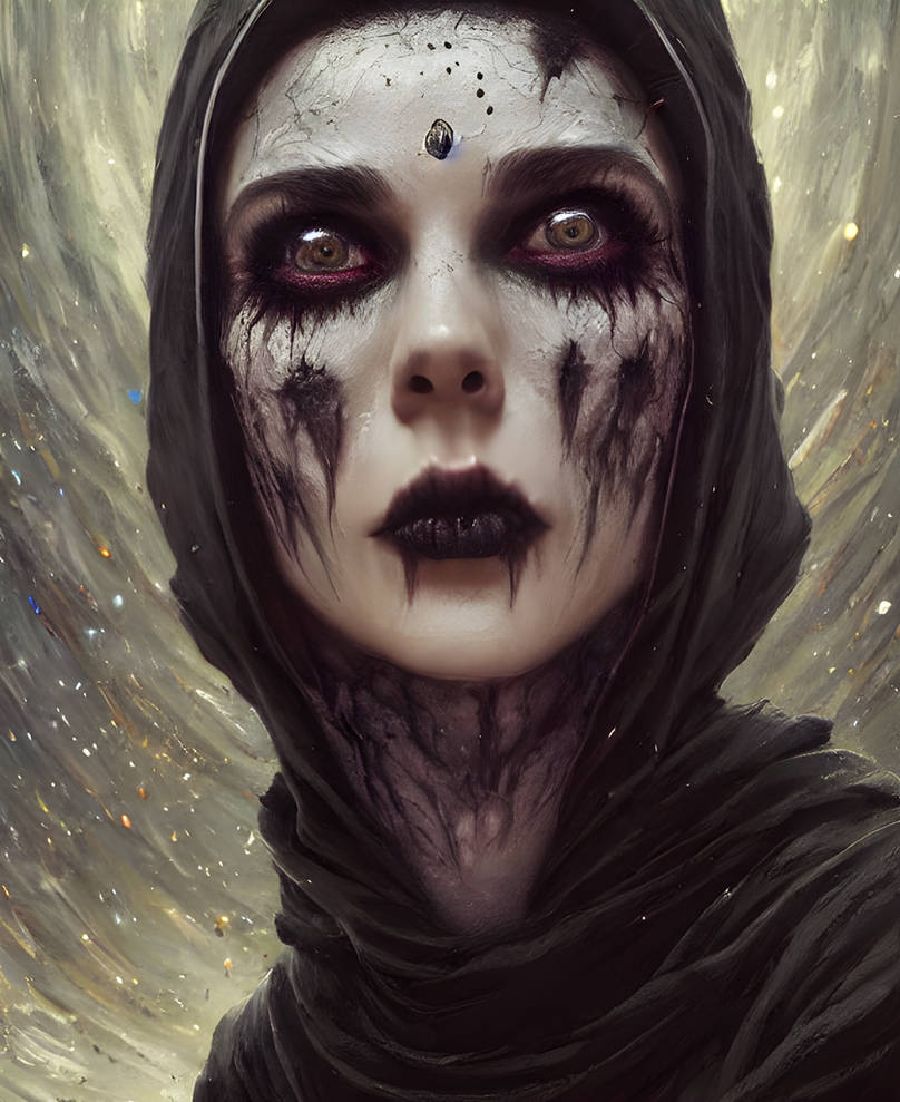 Gothic Female Monk By Aiart11 On Deviantart