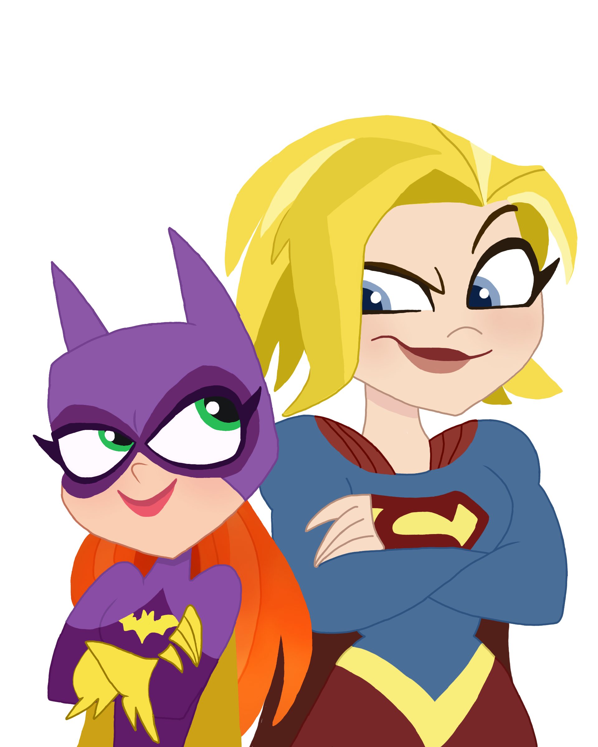 Dcshg 2019 Supergirl And Batgirl By Joselrz98 On Deviantart