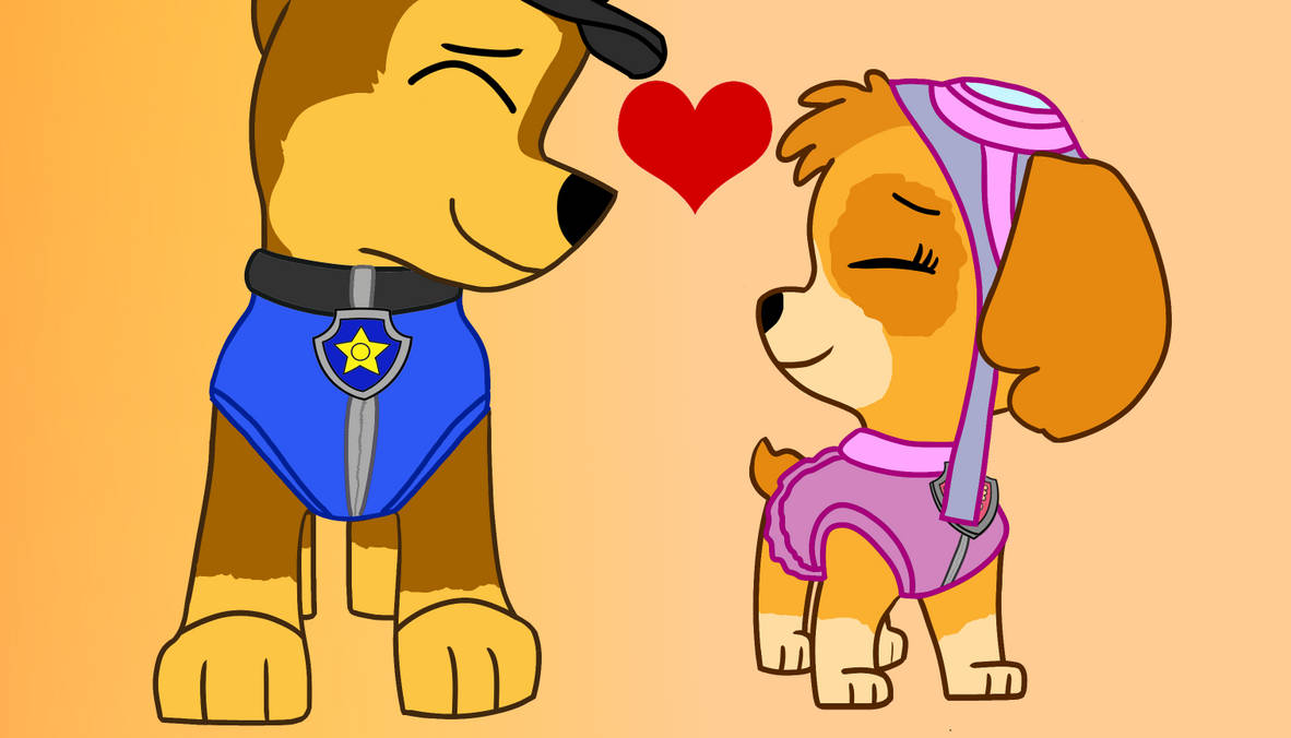 Chase X Skye Paw Patrol Animated Couples Photo 401102