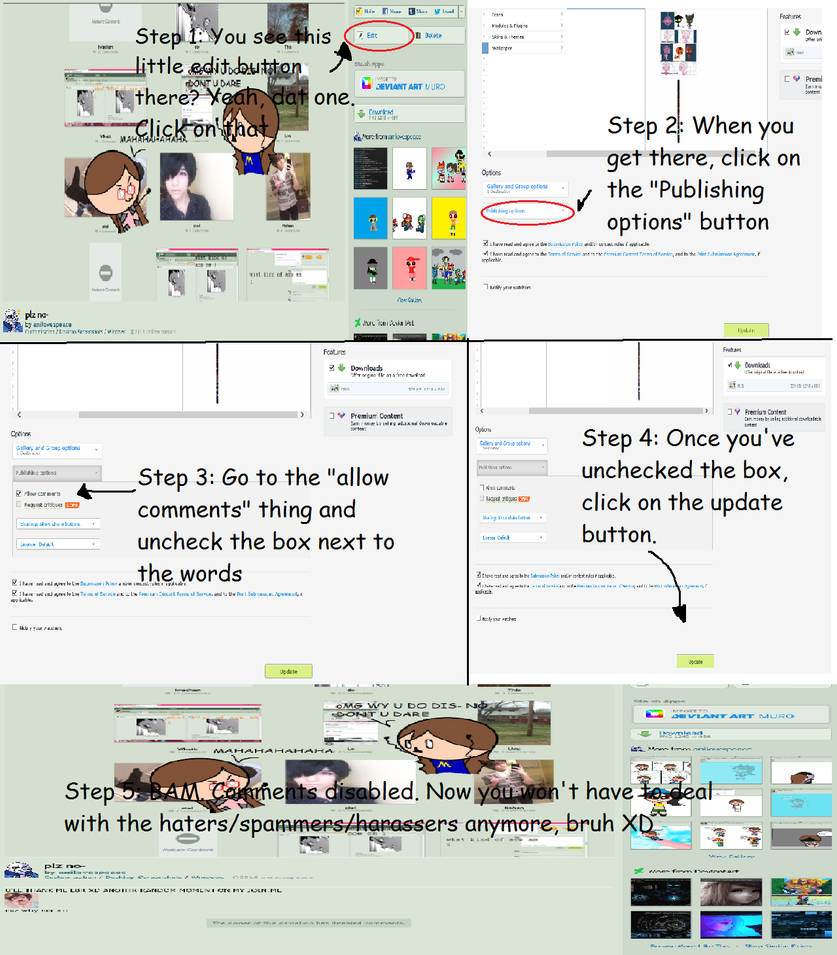 How To Disable Comments By AniChap On DeviantArt how-to-disable-comments-by-anichap-on-deviantart
