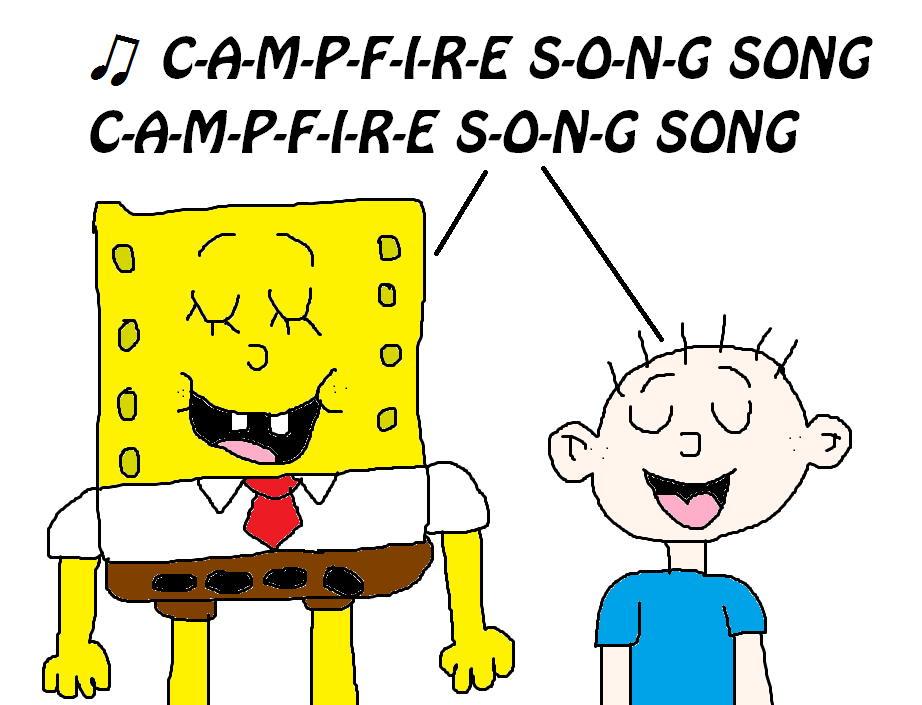 SpongeBob And Tommy Singing The Campfire Song Song By spongebob-and-tommy-singing-the-campfire-song-song-by