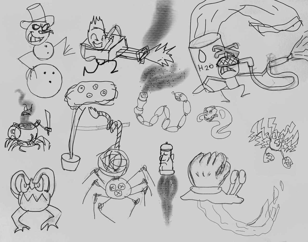 New video game enemy design by Projpboy on DeviantArt New video game enemy design by Projpboy on DeviantArt