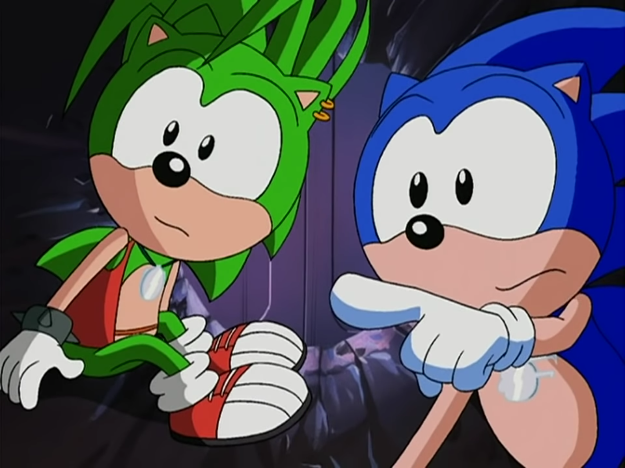 Sonic And Manic By Sonicboomfan101 On Deviantart