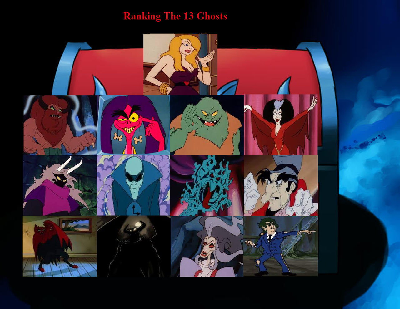 Scooby Doo Villains Ranking The 13 Ghosts By Cybereman2099 On Deviantart