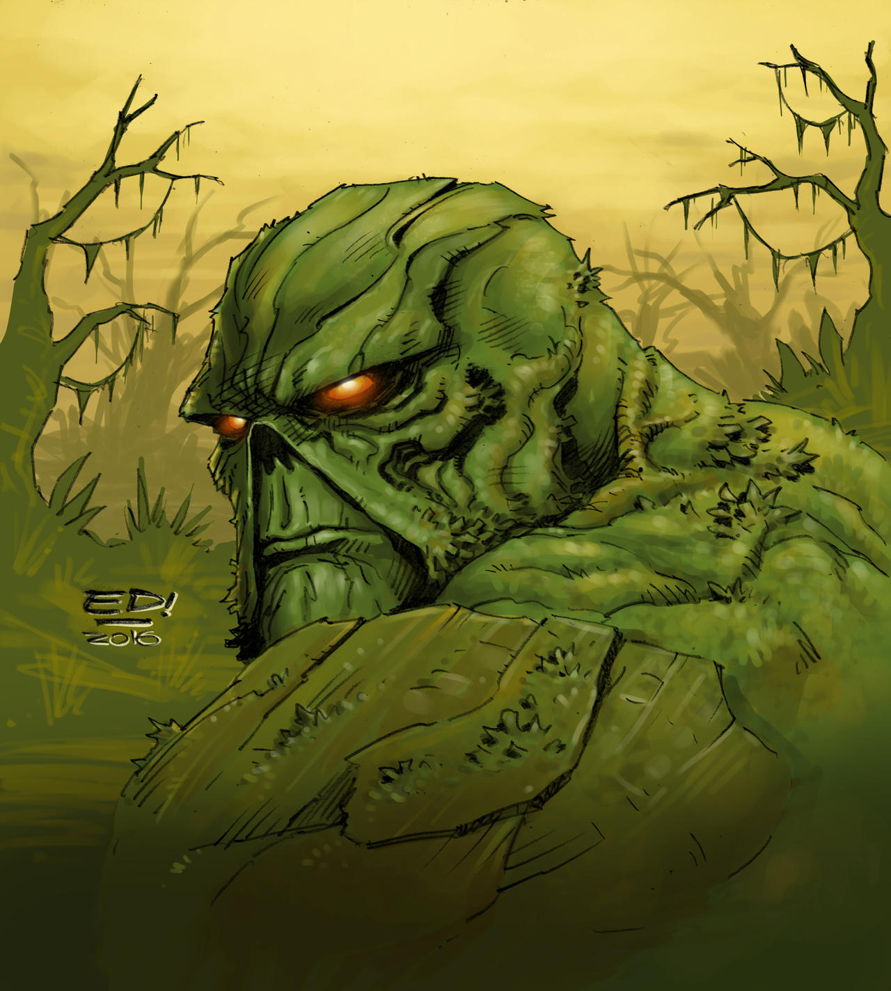 Swamp Thing By Murd Ed On Deviantart