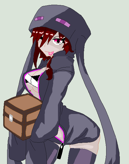 Girl Enderman Enderlone By Nowcallmeizzy On Deviantart