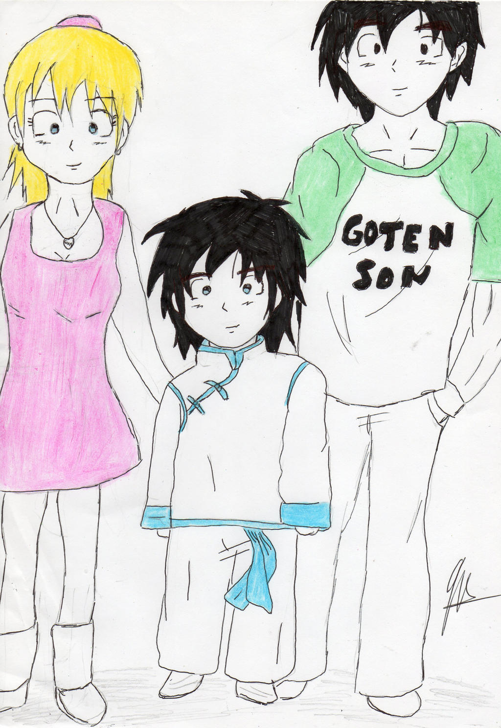 Goten X Marron Deviantart Favourites