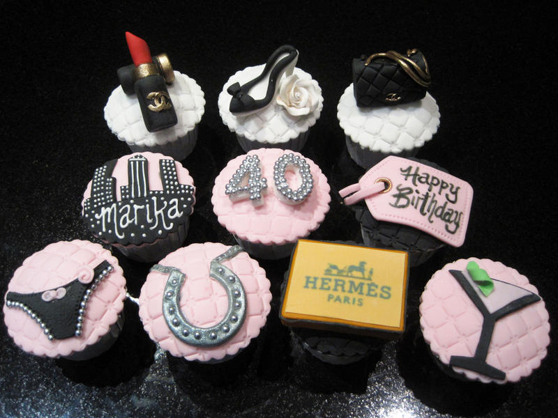 Sex And The City Cupcakes By Sliceofcake On Deviantart