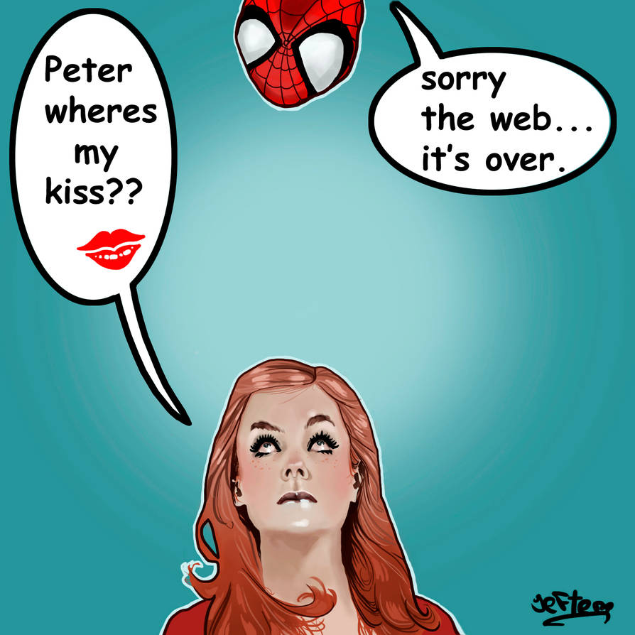 Mary Jane Wheres My Kiss By Jefterleite On Deviantart