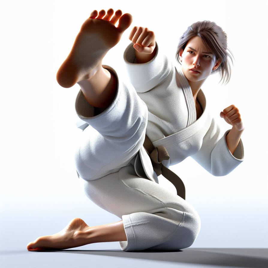 Judo Girl Feet Generated By Ai By Fvdch On Deviantart