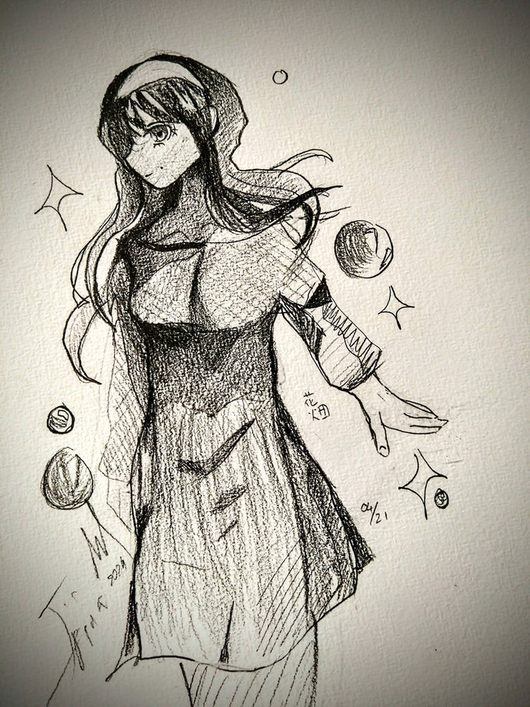 Yor Forger Casual Attire Original Fanart By Hanabatakeai On Deviantart