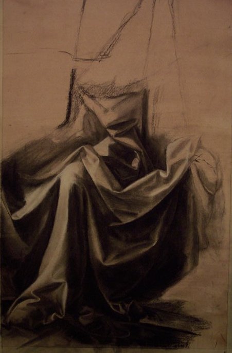 Leonardo drapery copy by rabiashakoor on DeviantArt