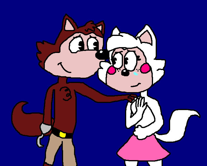 Fazbear And Friends Foxy And Mangle By Merrieofficalarts On Deviantart