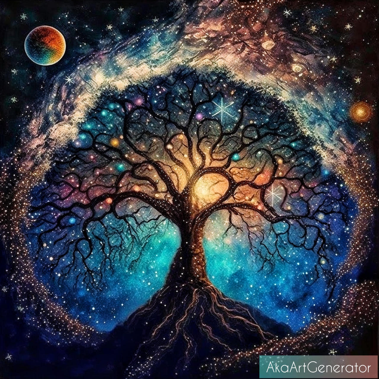 Cosmic Tree of life From Trees of cosmic wonder by AkaArtGenerator on ... Cosmic Tree of life From Trees of cosmic wonder by AkaArtGenerator on ...