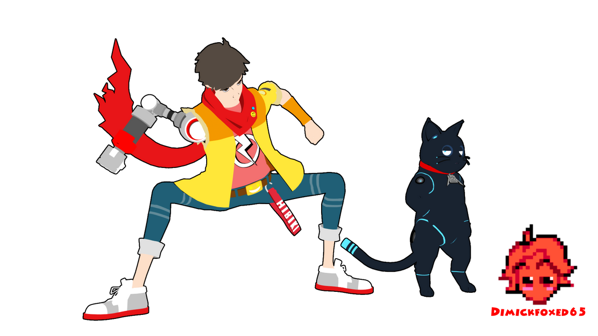 Hi Fi Rush Chai And 808 Showcase By Dimickfoxed65 On Deviantart