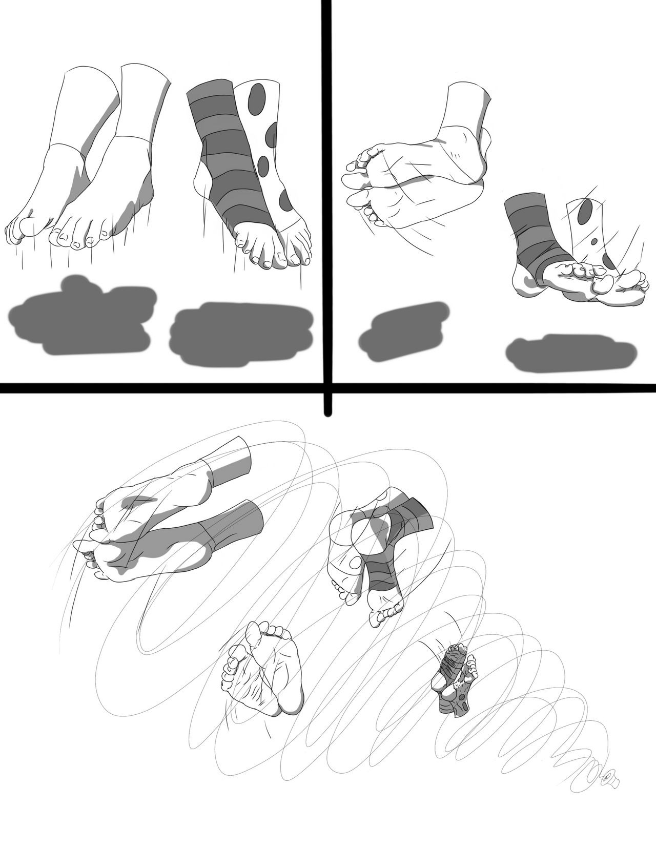 Magic Feet 2 Page 4 By Bizarreartfreak On Deviantart