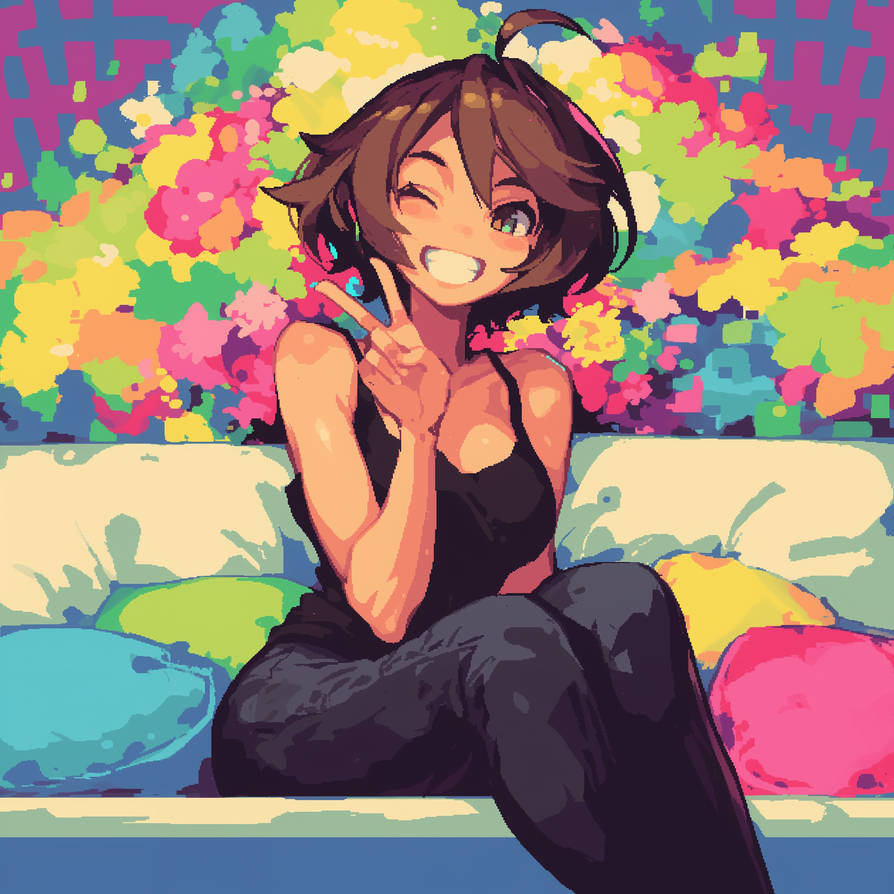 The Girl With The Smiling Brown Hair By Tuwalg On Deviantart