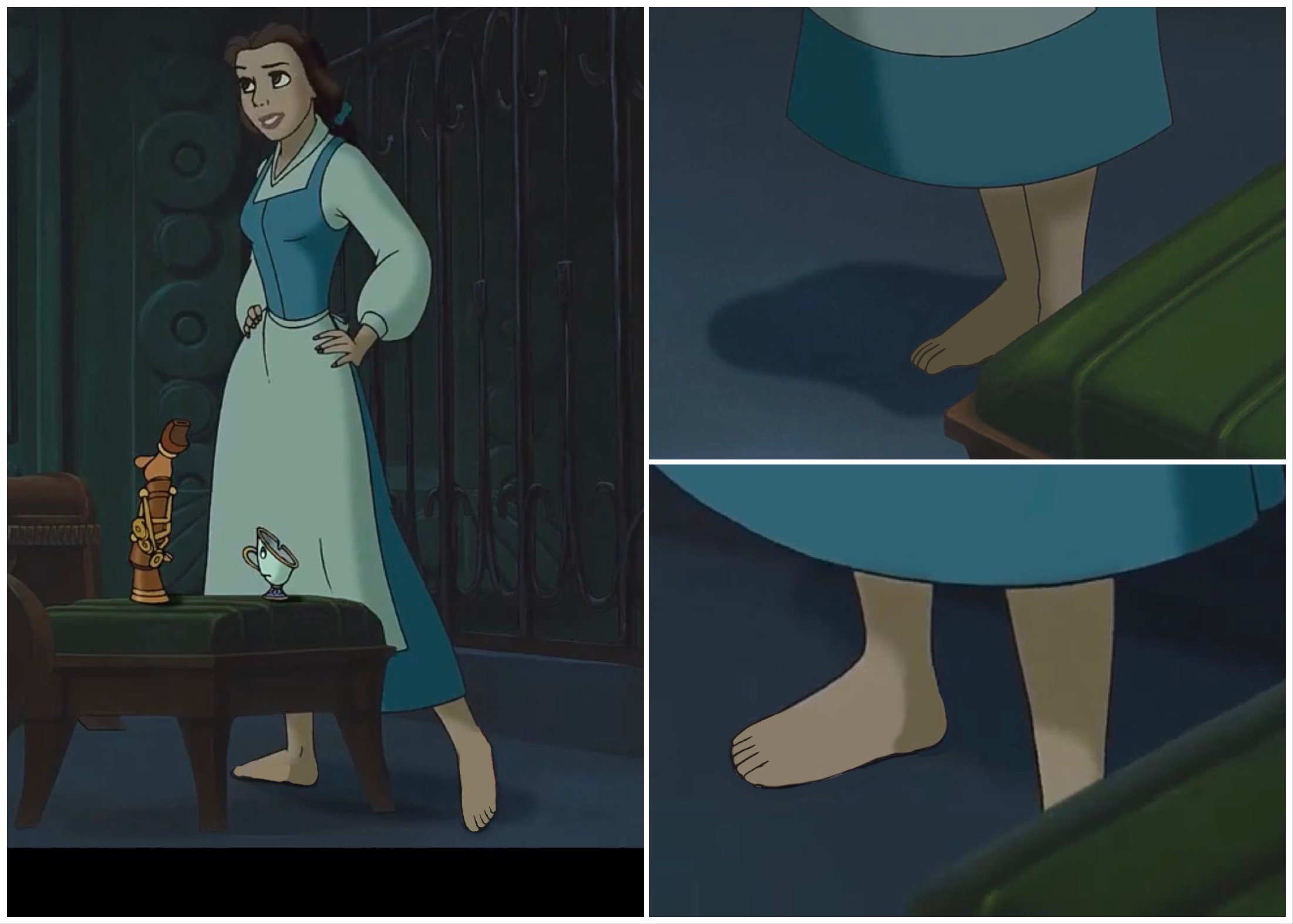 If Belle Was Barefoot 29 31 By Disneywo On Deviantart