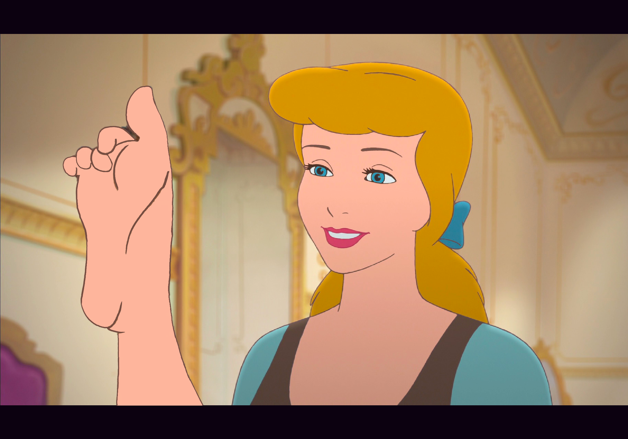 Cinderella Wiggles Her Toes By Disneywo On Deviantart