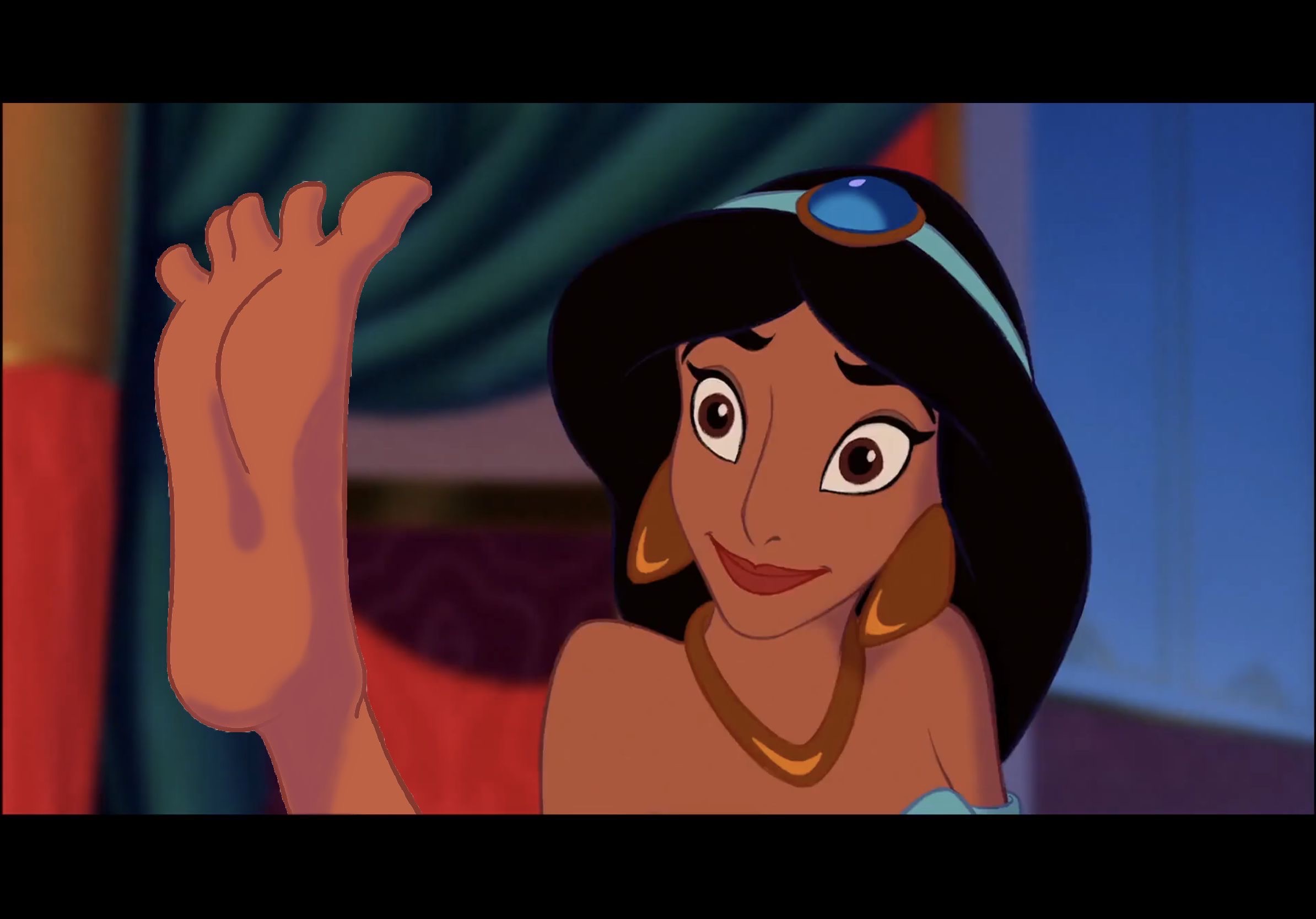 Princess Jasmine Toe Wiggle By Disneywo On Deviantart