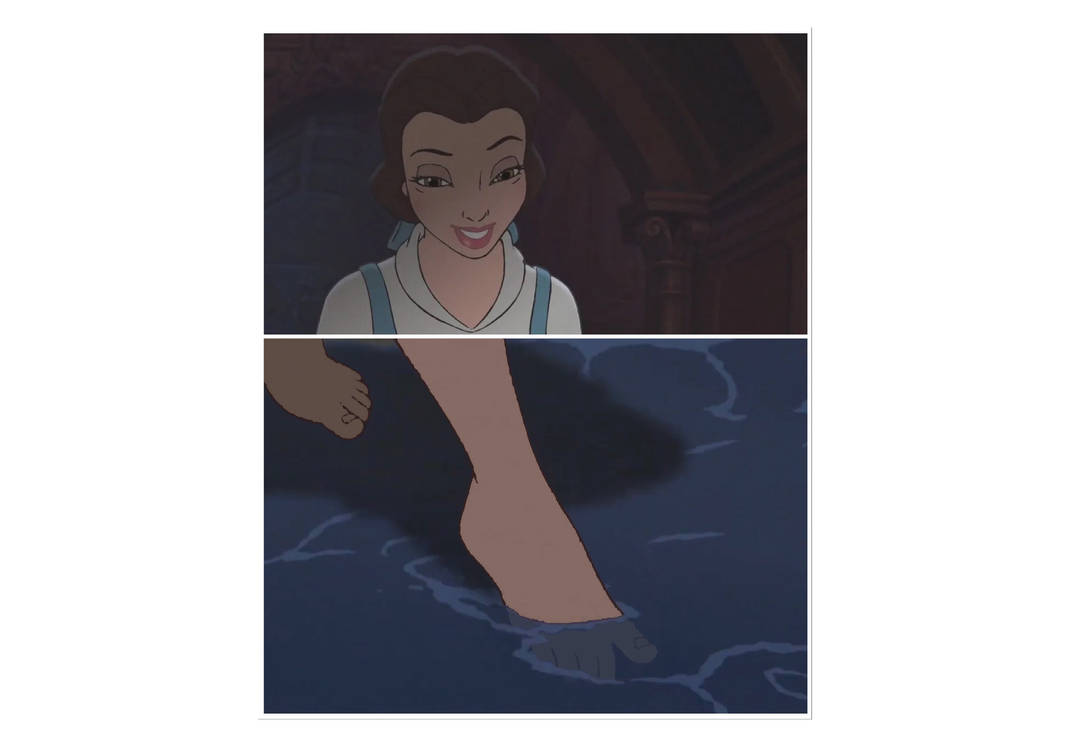 Belle Foot In The Water By Disneywo On Deviantart